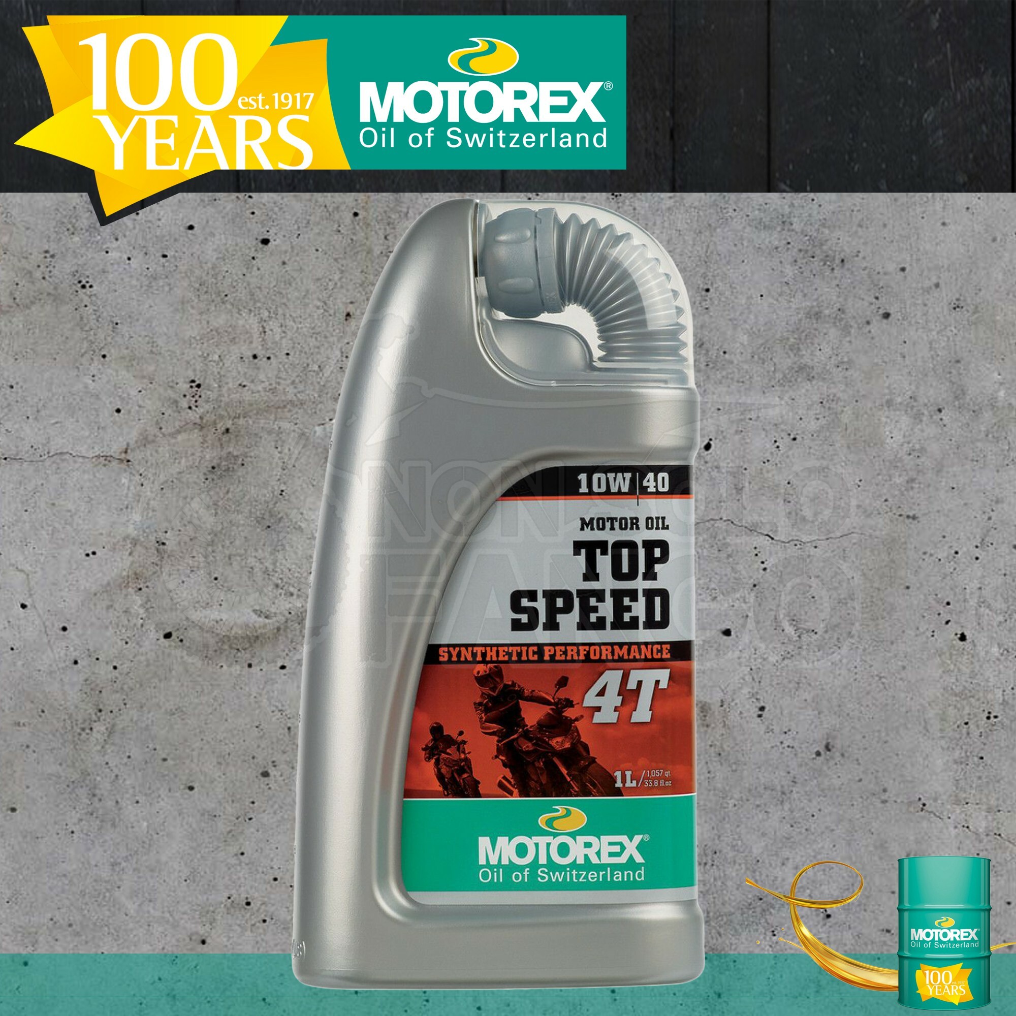 Olio motore Motorex 4T Top Speed 10W-40